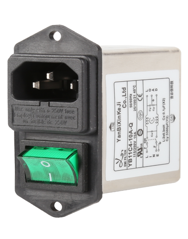 IEC Inlet+Fuse+Switch - MPSI Limited